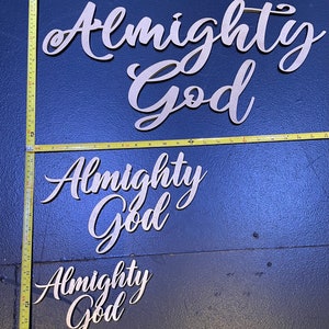 Wonderful, Counselor, Almighty God: Names of Jesus Trio of Ornaments # ...