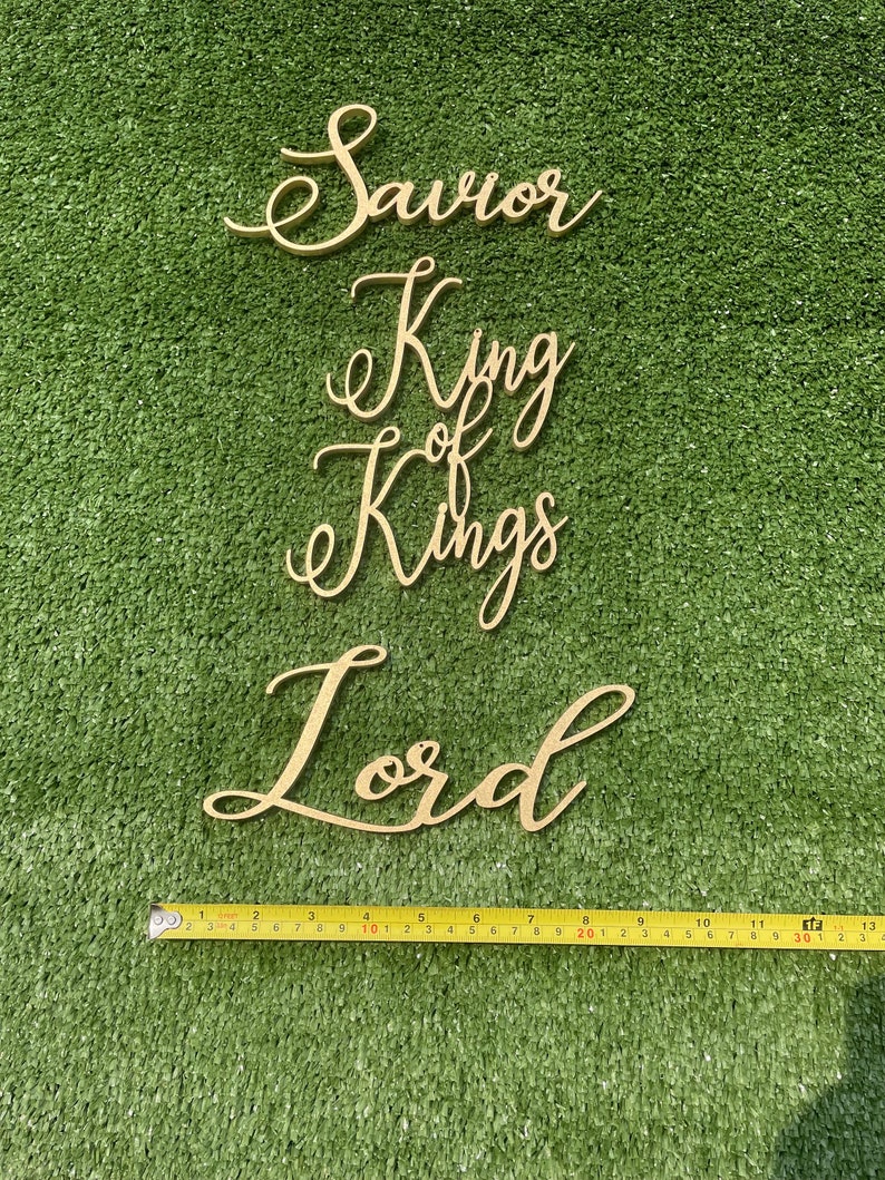 Savior, King of Kings, Lord Are the Trio Included in This Names of ...