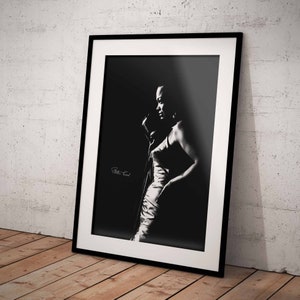 Eartha Kitt Art Print With Signature Pop Music Poster Catwoman Wall ...