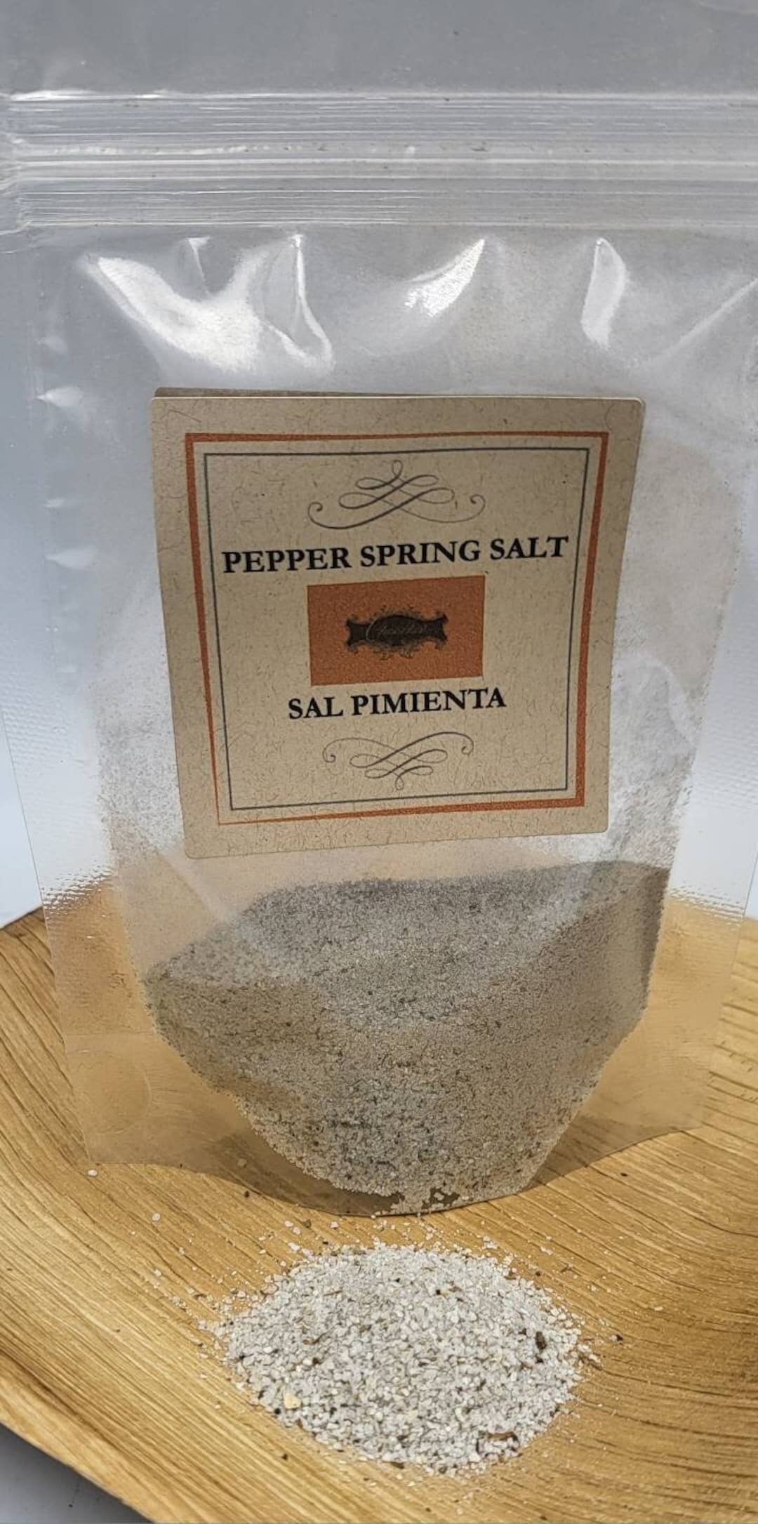 Pepper Spring Salt From Mexico~salt From Ancient Springs~artisan Salt~1 ...