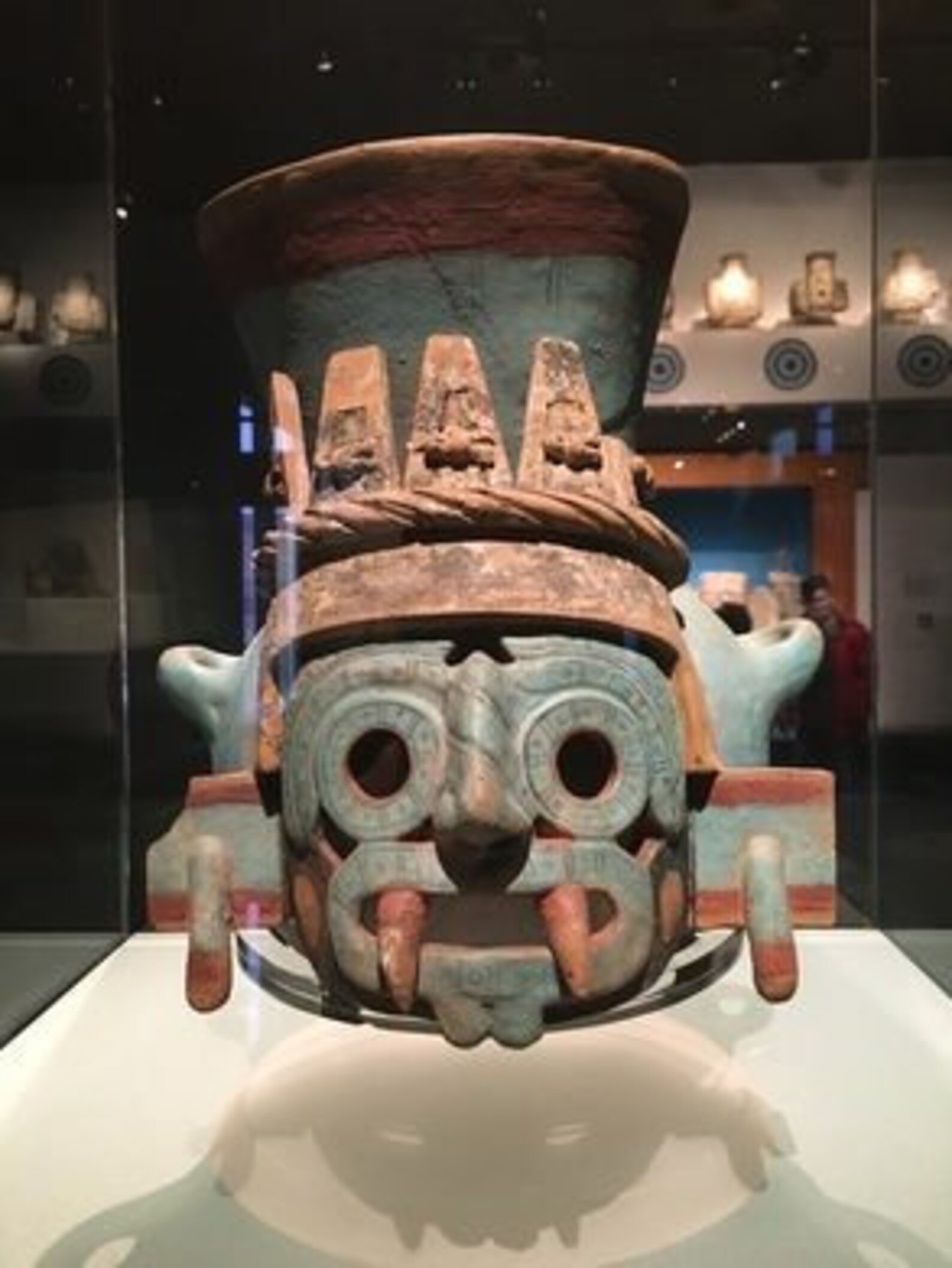 TLALOC mask pendant Rain Essence Rain DeityRain God | Etsy