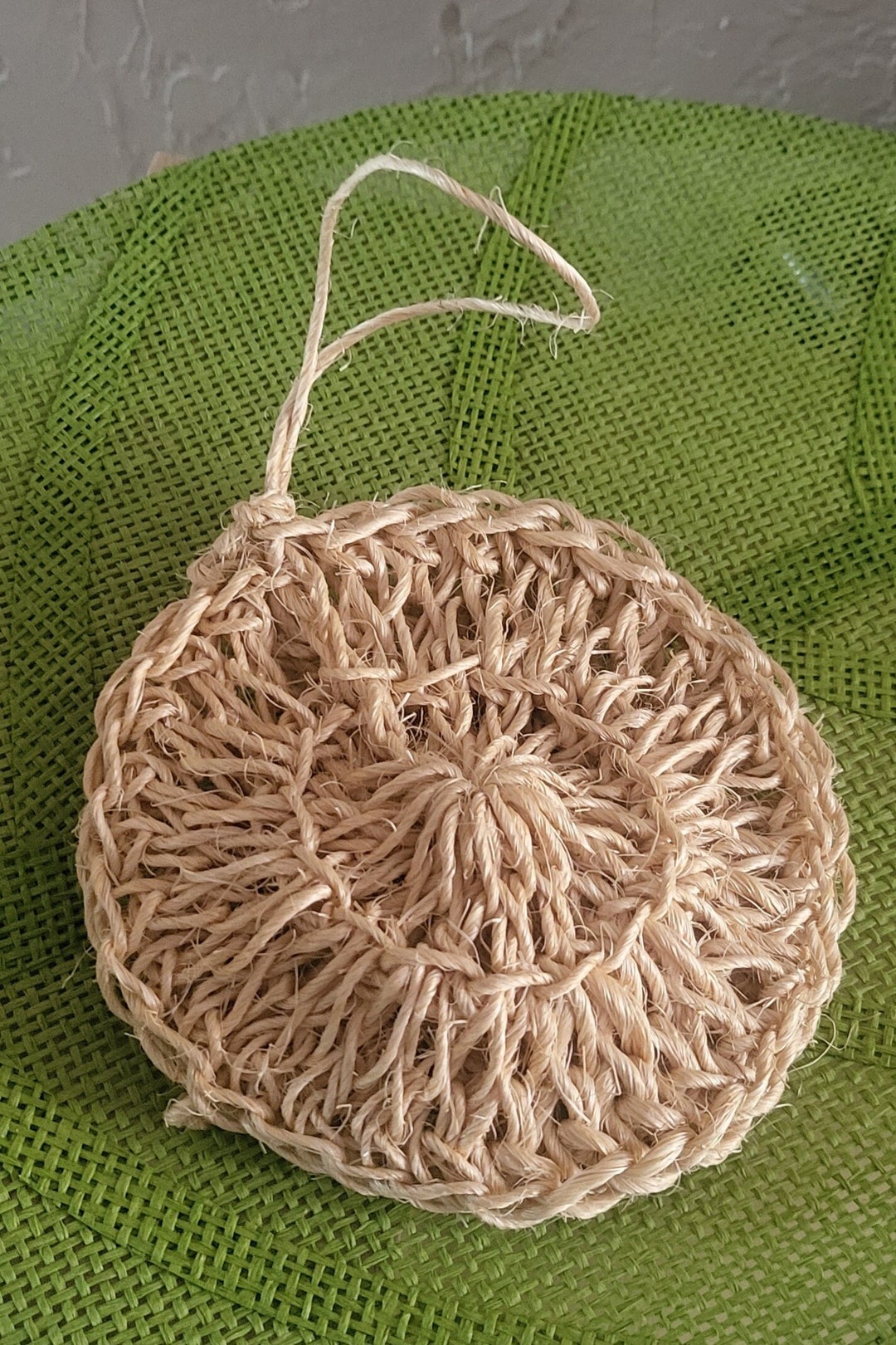 Henequen Maguey Fiber Scrubber-100% Natural Fiber~ Vegan Scrubber - Etsy