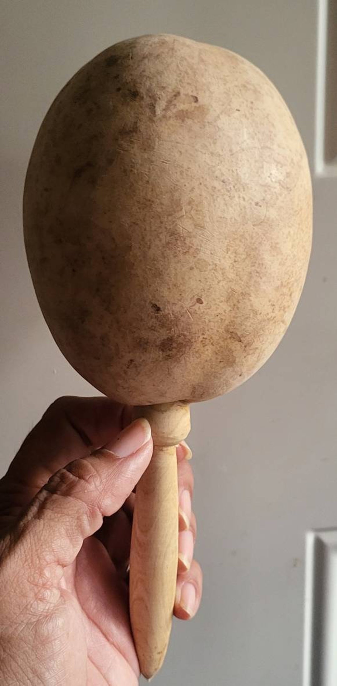 Ayacaxtli ~ Plain Ceremonial Gourd Rattle ~ Sweatlodge Rattle - Dance ...