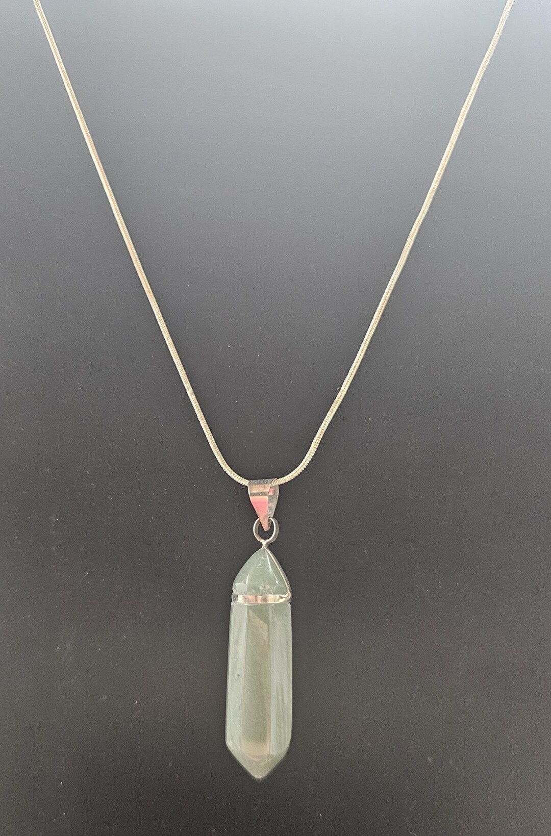 Aventurine Stone Pendulum ~ Authentic Hand Carved Stone From Mexico - Etsy