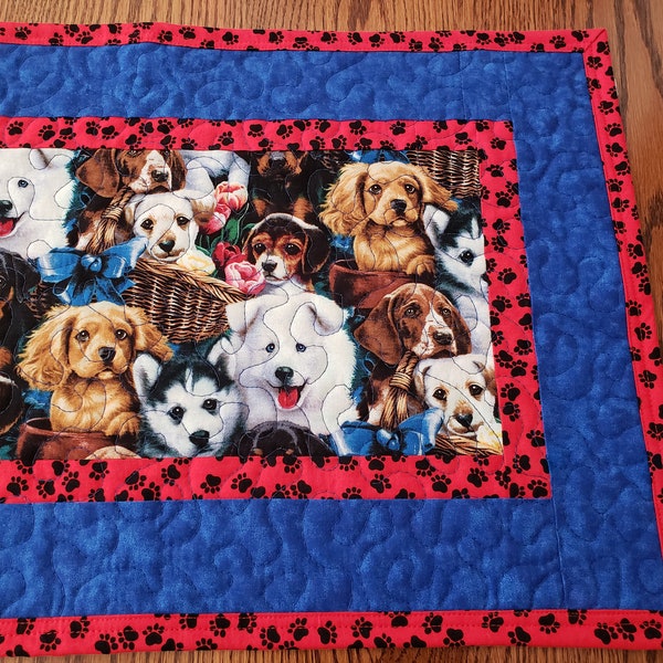 Dogs Table Runner - Etsy