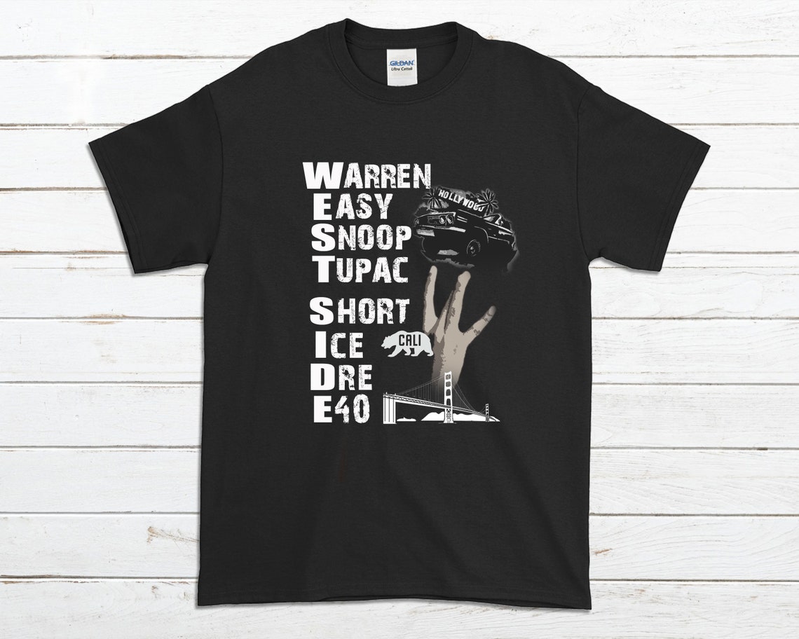 West Side Hip Hop Shirt | Rap Music | Retro Old School | Rapper Shirt ...