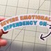 Severe Emotional Dependency on Holographic Star Vinyl Sticker - Etsy