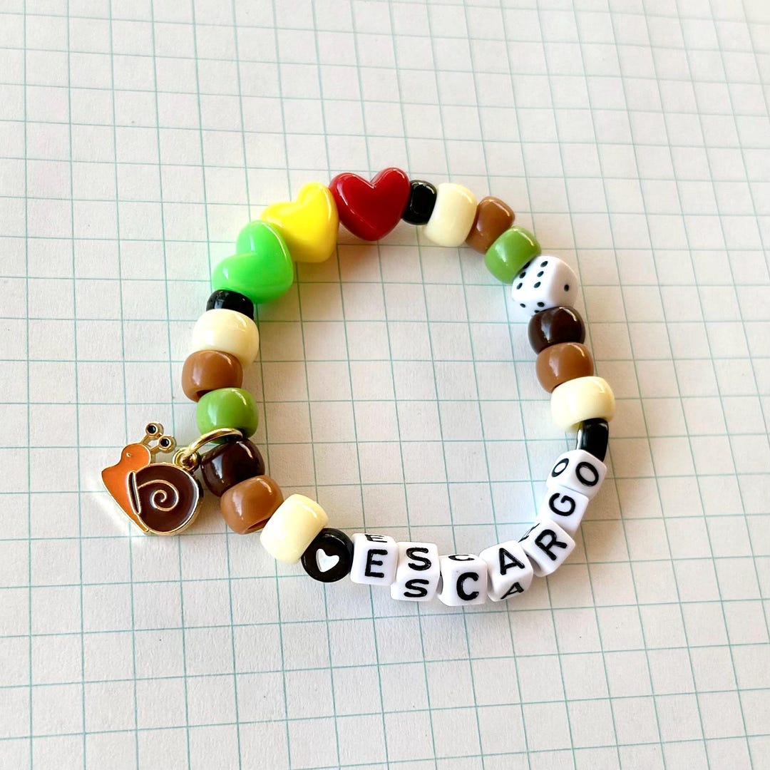 Escargo Kandi - Wild Life Snails - Made to Order - - Etsy