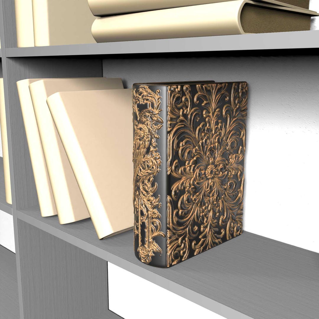 Book Nook & Ends STL File | Organizer Box for Bookworms | Reader Gift ...