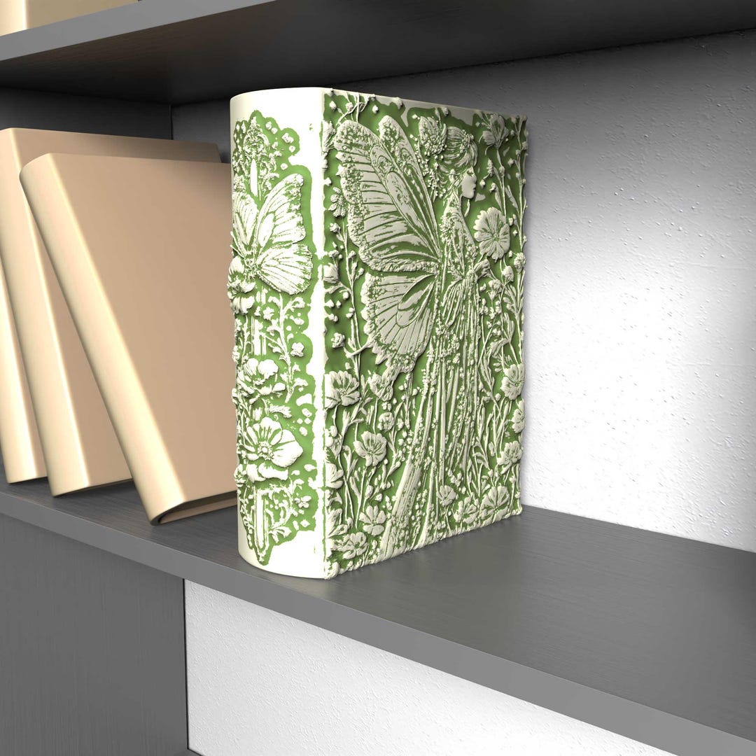 Fairycore Book Nook & Ends STL File | Organizer Box for Bookworms | Reader Gift, Bookish Nerd ...