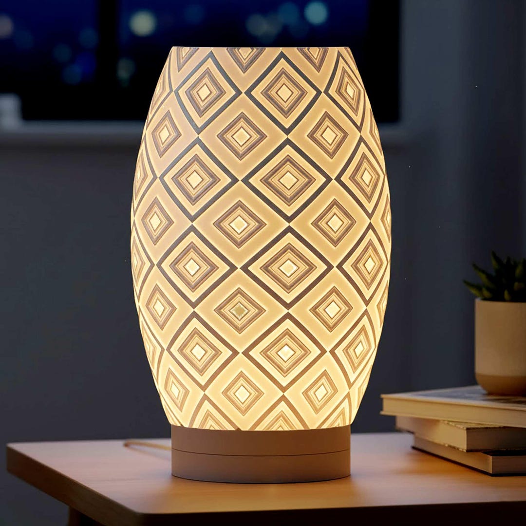 Art Deco Lamp Shade STL File – Digital 3d Printer File – No Supports ...