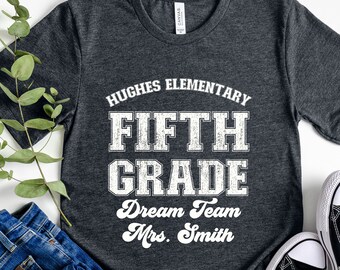 5th Grade Teacher Shirt Oh Hey Fifth Grade Retro 2022-2023 - Etsy