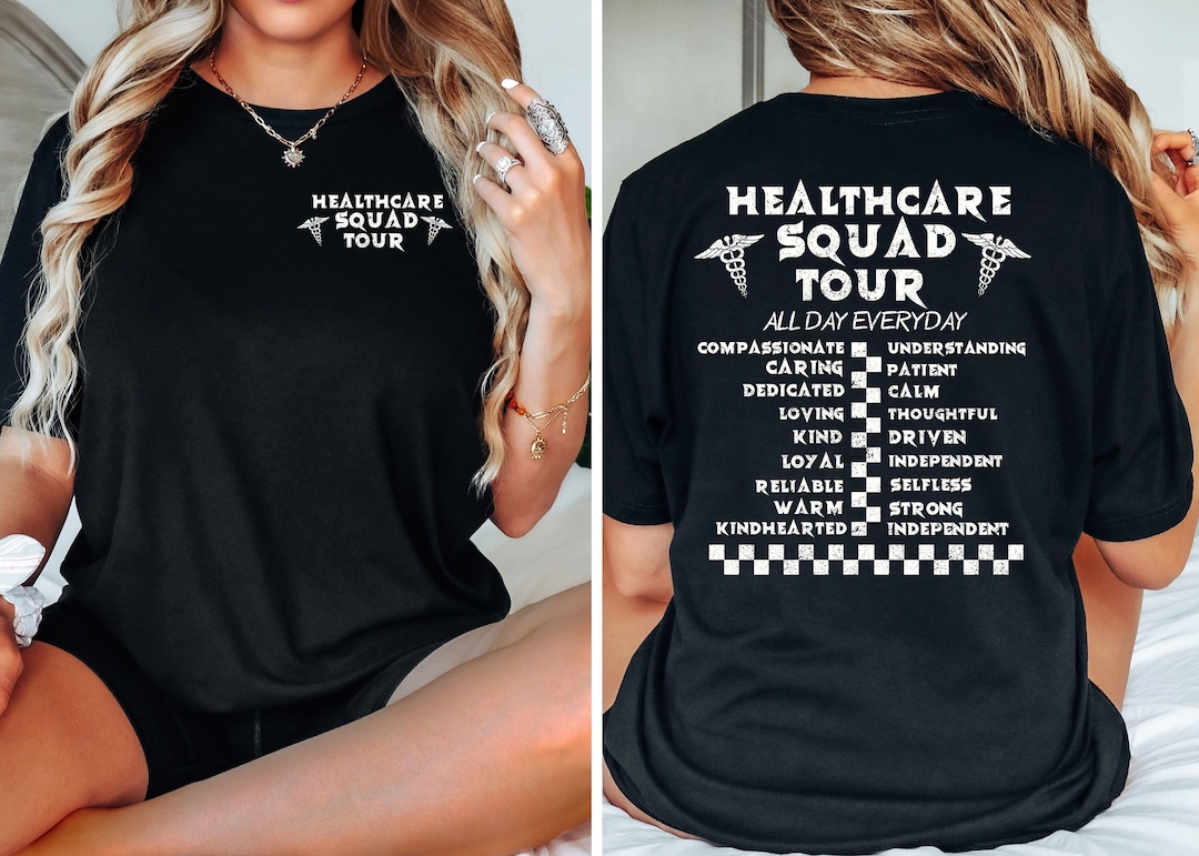 Healthcare Squad Shirt, Cute Medical Student Shirt, Health Care Worker ...