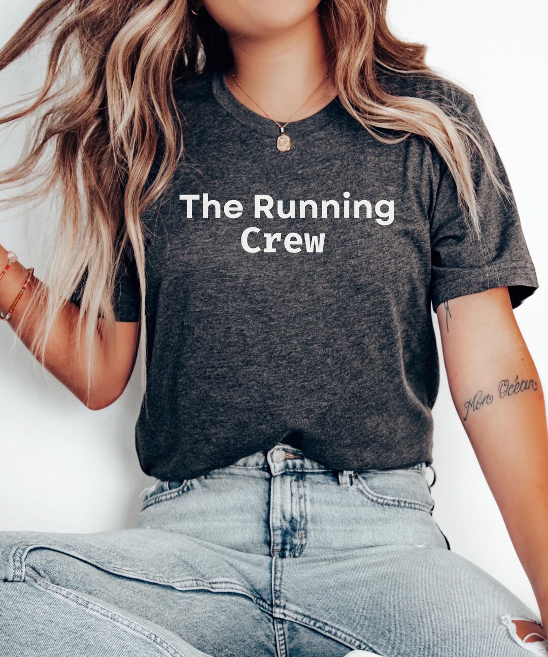 The Running Crew Shirt, Running Shirt, Gift for Runners T-shirt ...