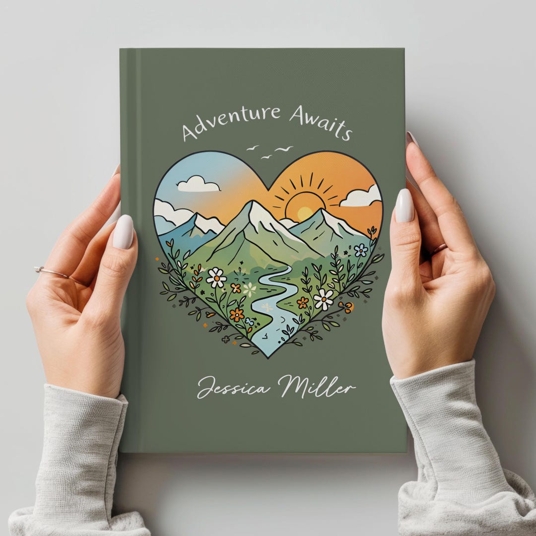 Personalized Adventure Journal, Custom Travel Notebook, Adventure ...
