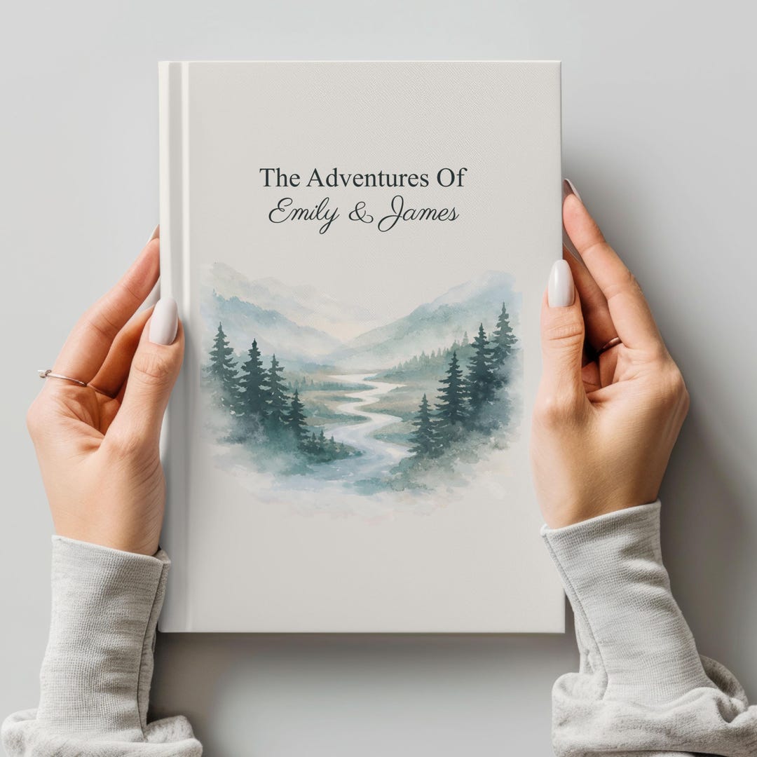 Personalized Adventure Journal, Custom Travel Notebook, Couples ...