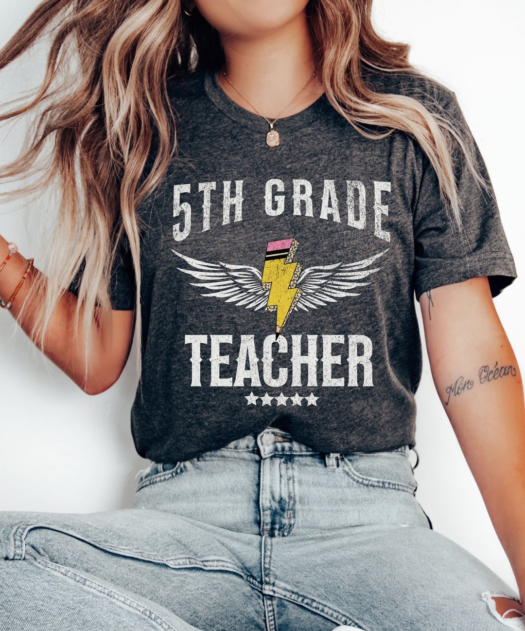 Fifth Grade Teacher Shirt, 5th Grade Teacher Shirt, 5th Grade Teacher ...