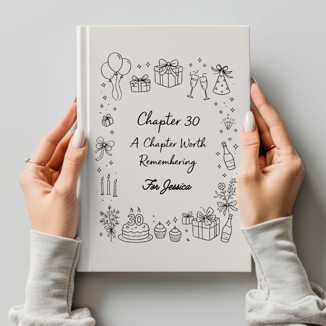 30th Birthday Gift for Her or Him, Personalized 30th Birthday Gift ...