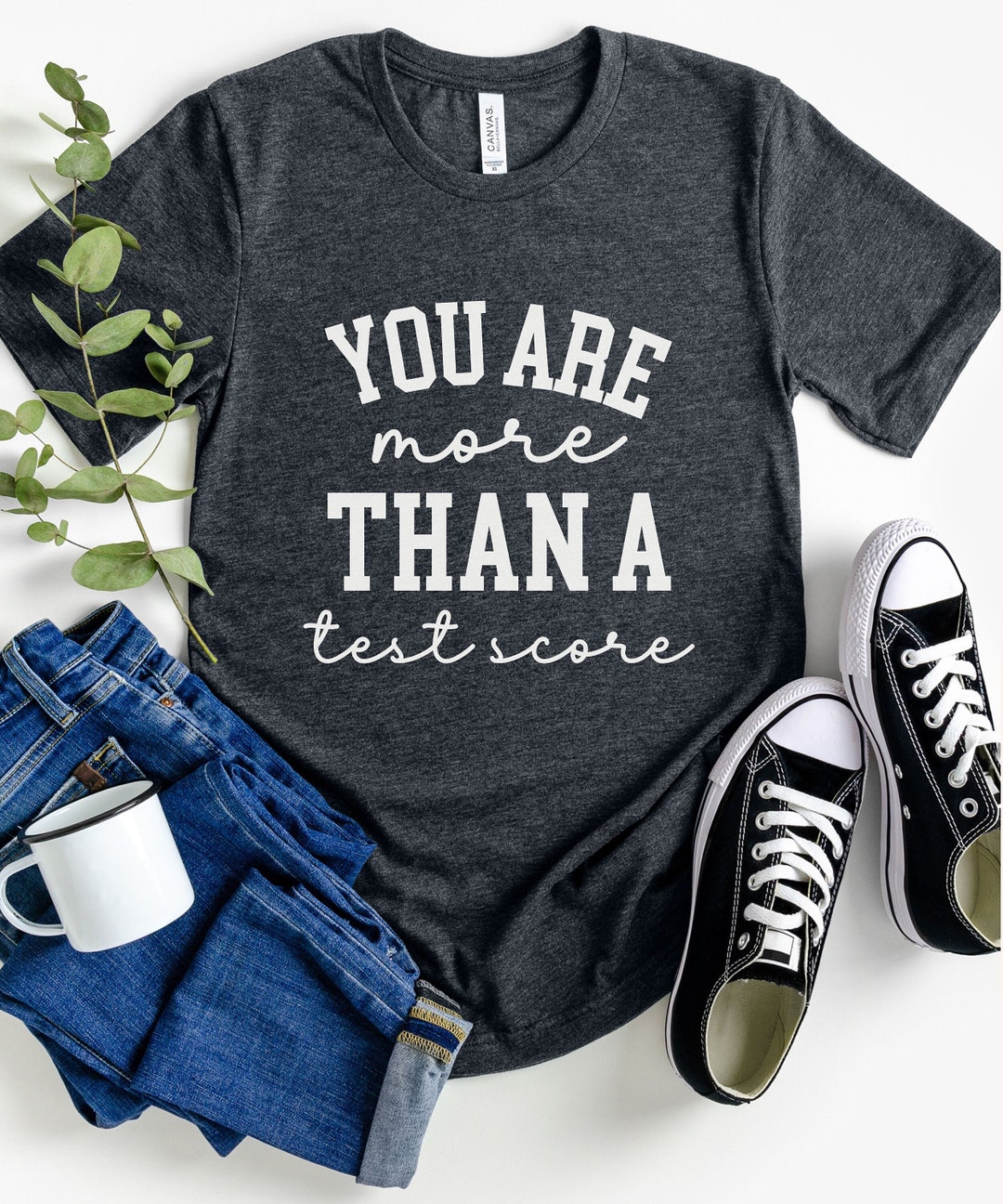 You Are More Than Test Score Shirt, State Testing Tshirt, Teacher ...