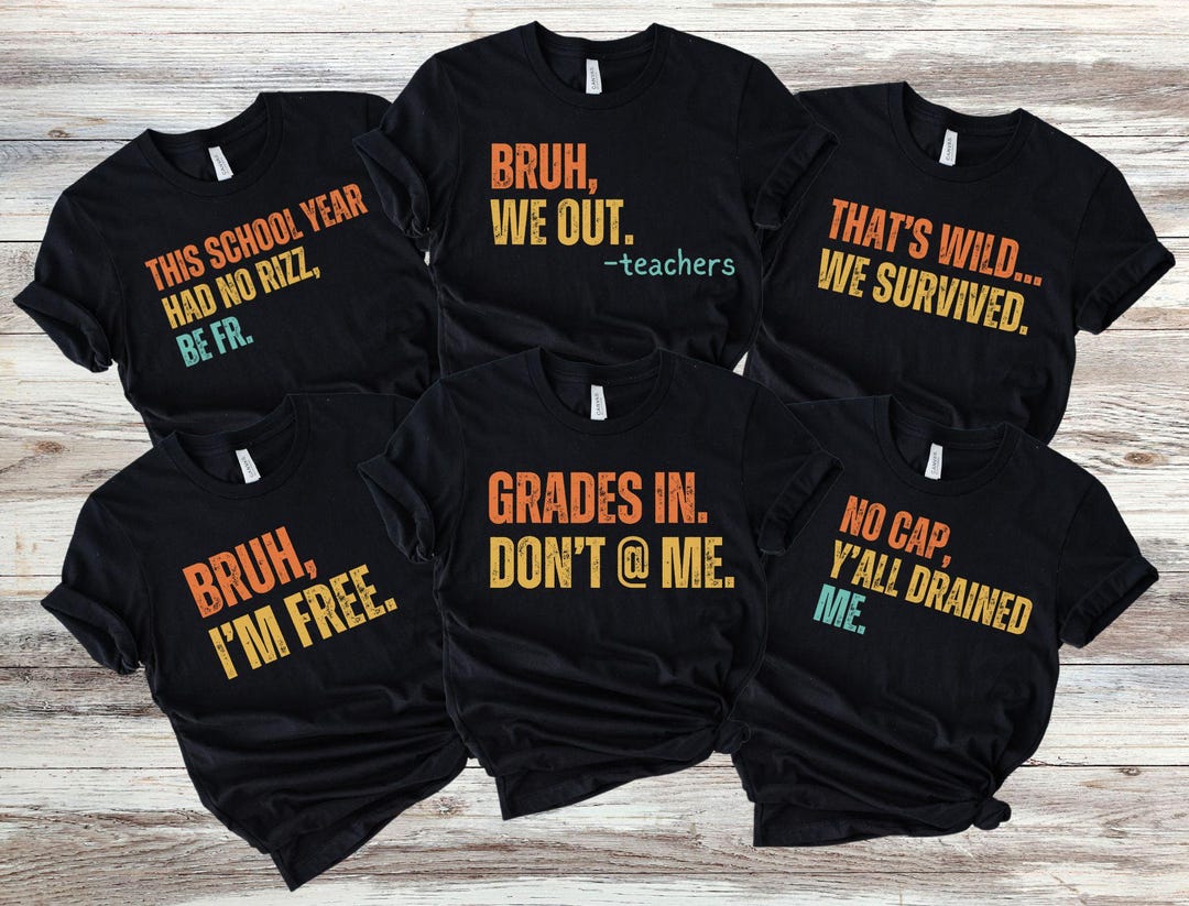 Last Day of School Shirt for Teacher, Funny Teacher Shirt, End of the ...