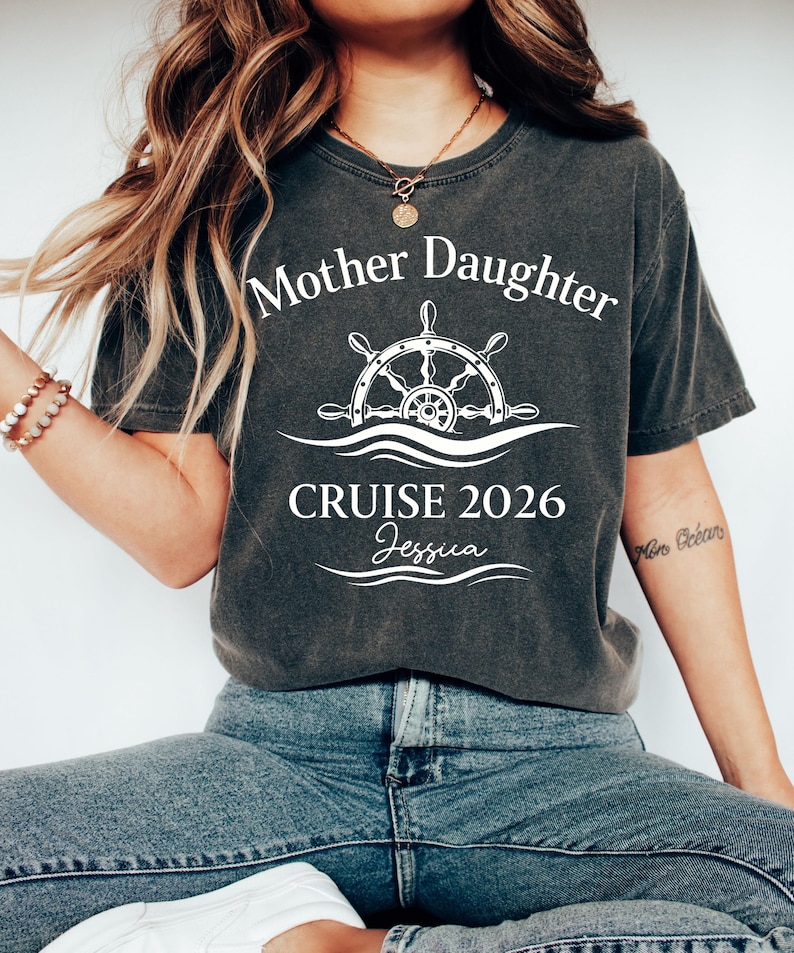 Mother Daughter Cruise Shirts 2026, Matching Cruise Family Tees ...