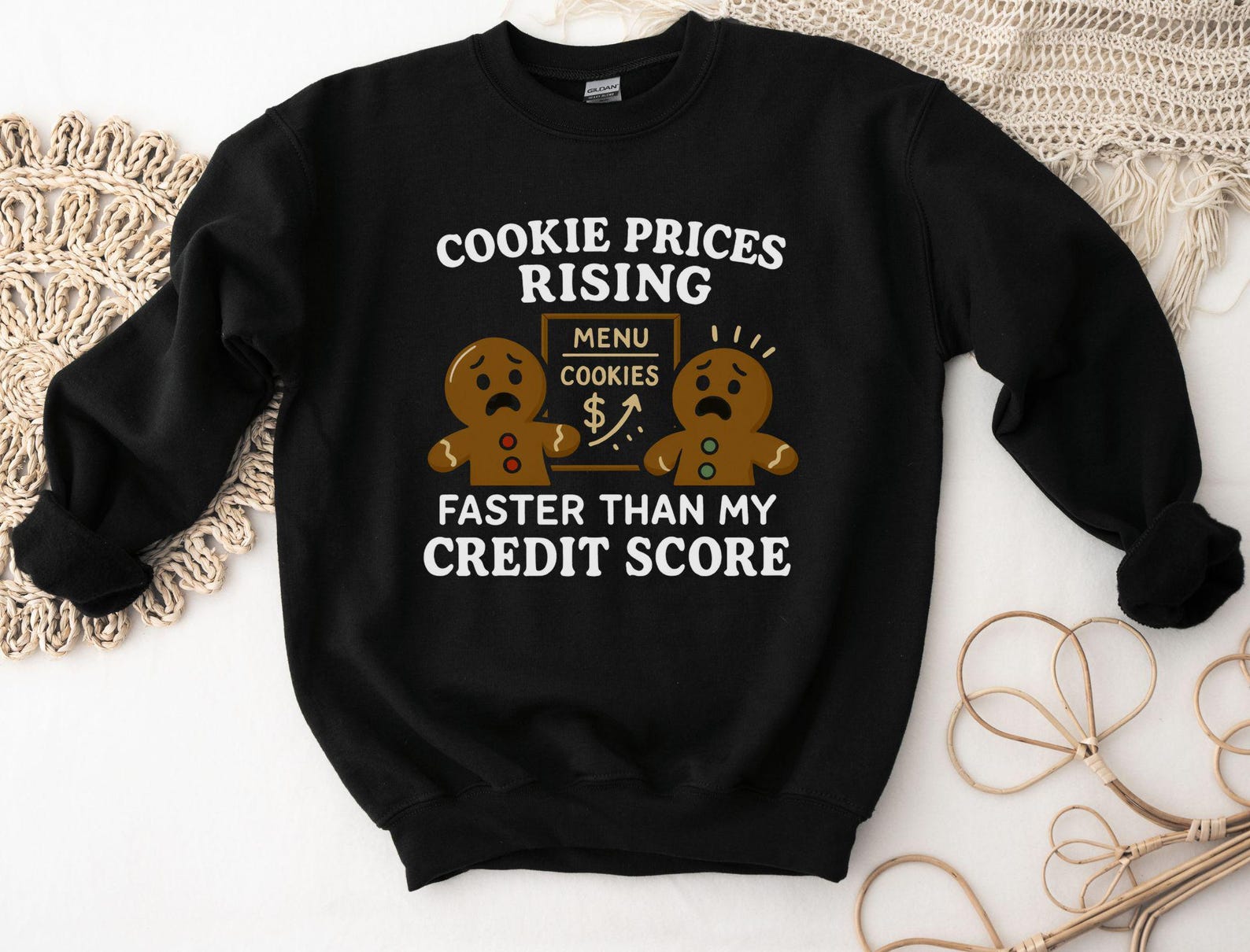 Inflation Themed Family Matching Christmas Tshirt, Christmas Crew Shirt ...