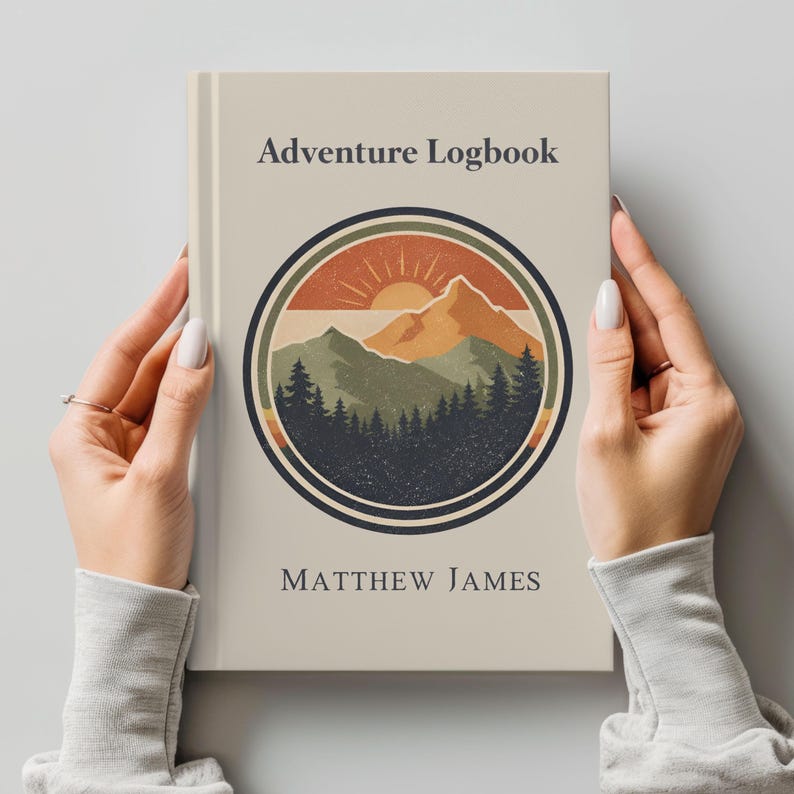 Personalized Adventure Logbook, Custom Travel Journal, Adventure ...