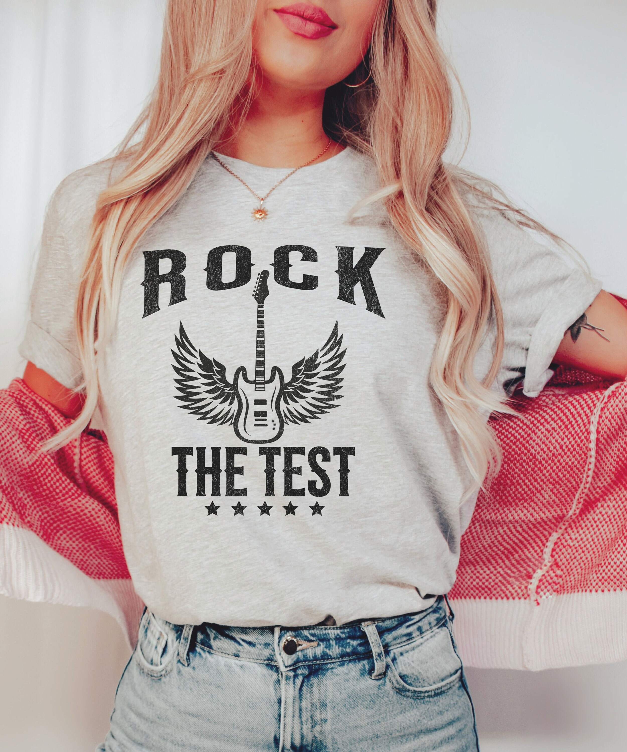 Rock the Test Shirt, Teacher Testing, Funny Teacher Tee, State Testing ...