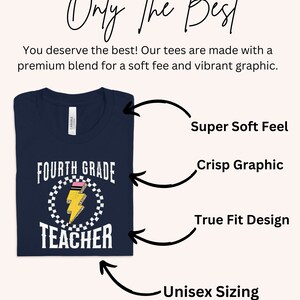 Fourth Grade Teacher Tour Shirt, Retro 4th Grade Teacher Tee, 4th Grade ...