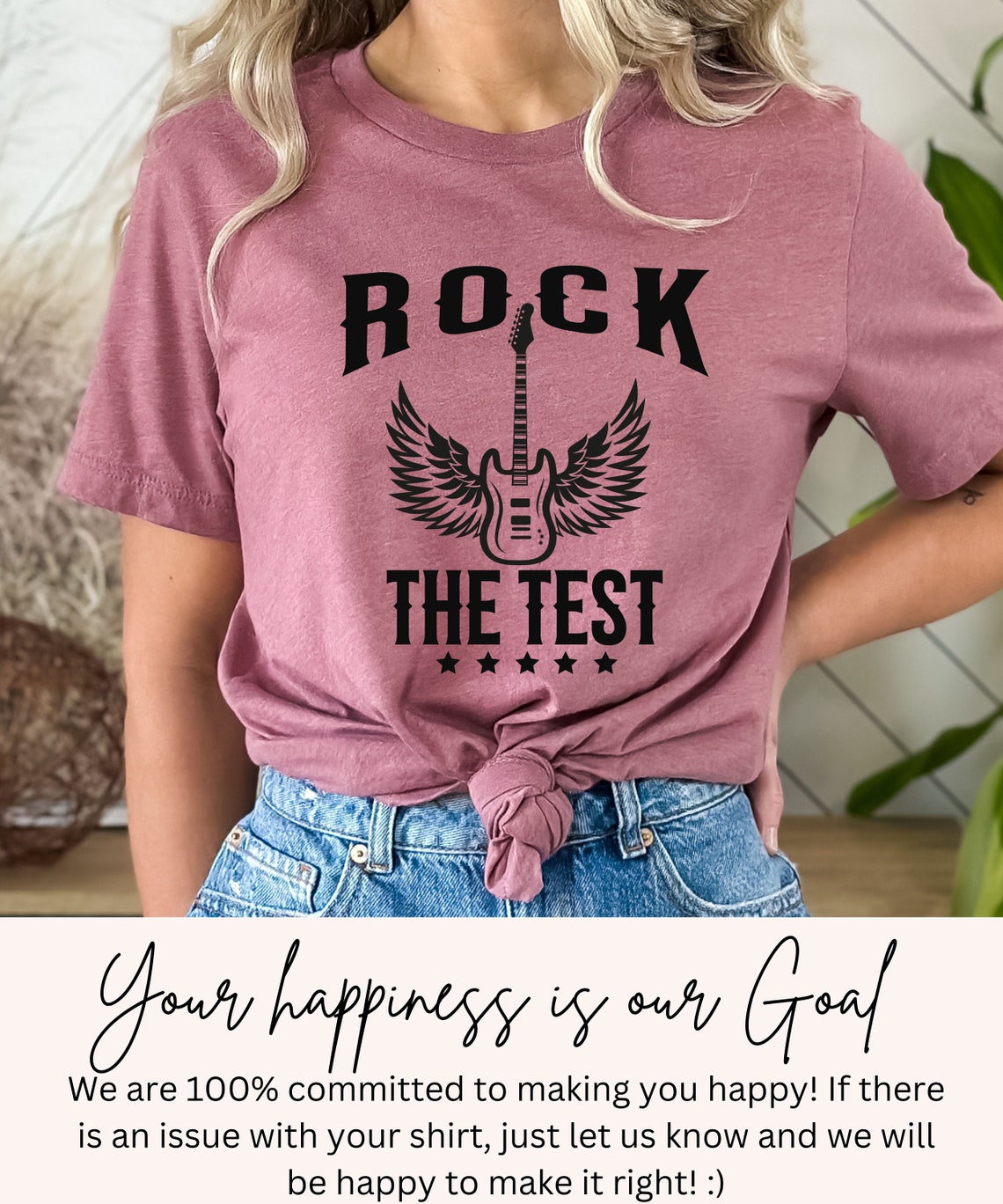 Rock the Test Shirt Teacher Testing Funny Teacher Tee State - Etsy