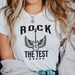 Rock the Test Shirt Teacher Testing Funny Teacher Tee State - Etsy