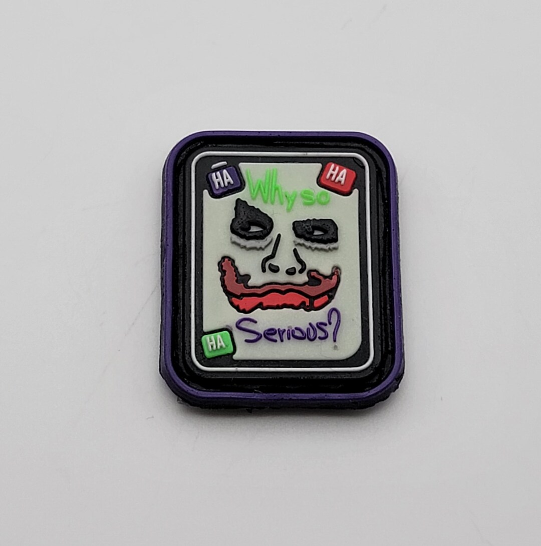 Glow Clown Prince Ranger Eye RE PVC Patch EDC - Etsy