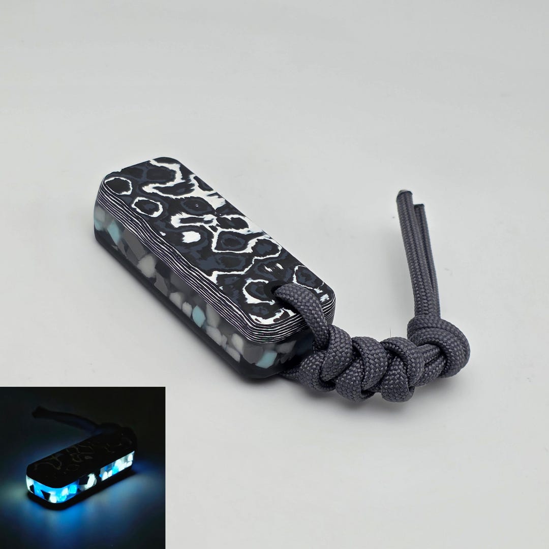 New!! White Storm Fat Carbon Winter Camo Glow Rocks Worry Stick Pocket ...