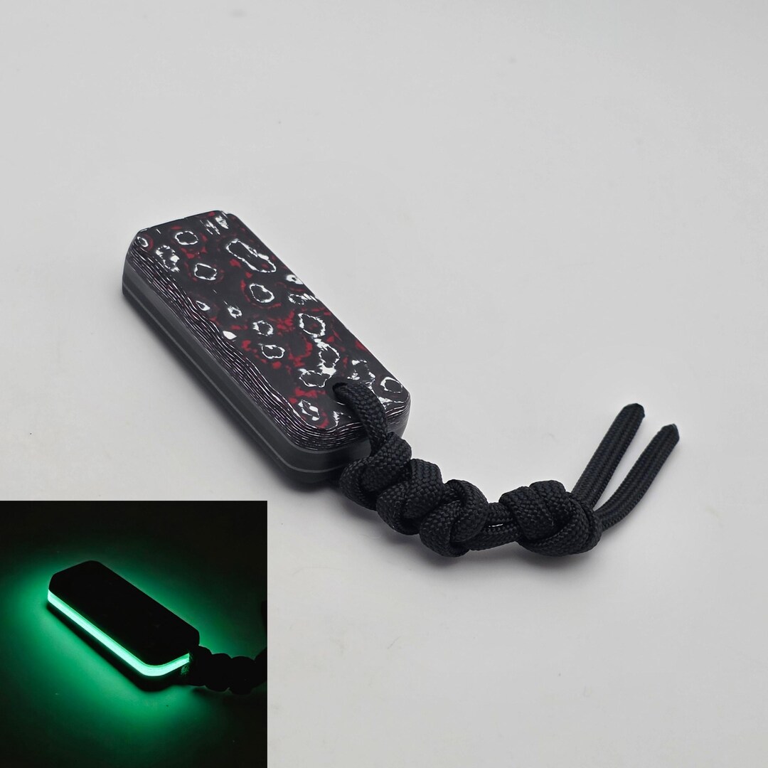 New!! Snow Fire Carbon Glow Worry Stick Pocket Fidget EDC - Etsy