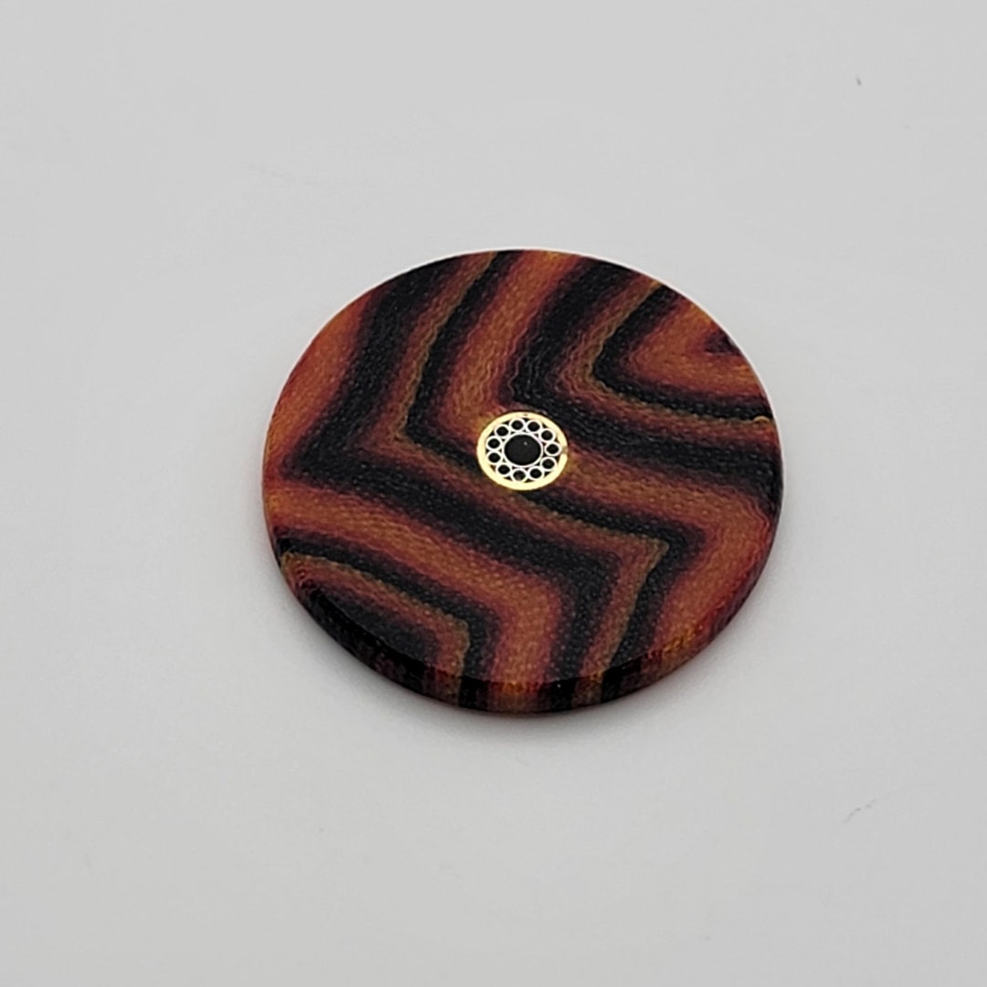 Banshee Ridgeback G-carta Micarta Stress Coin Pocket Fidget Worry Stone ...