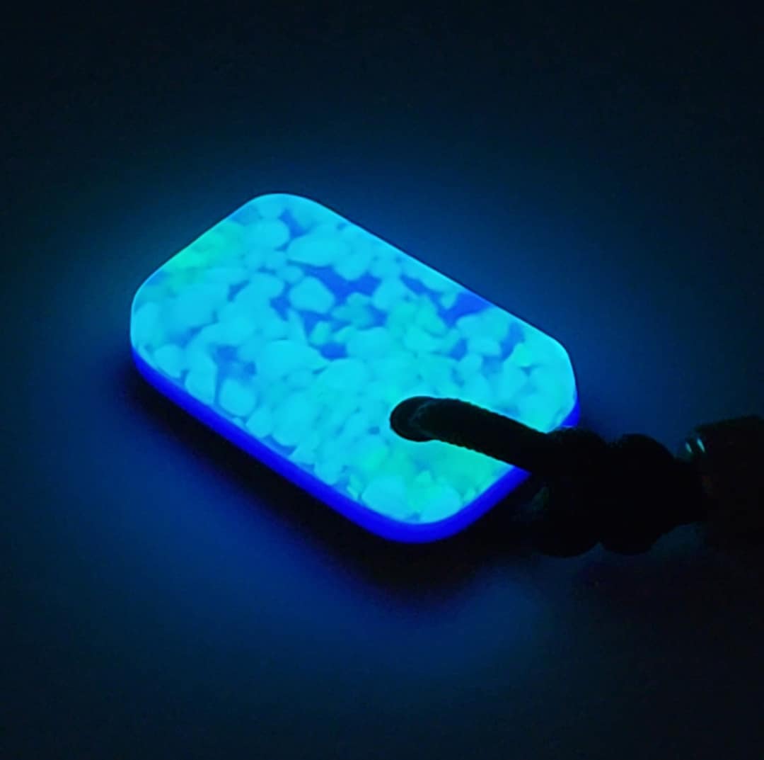 Glow Firefly Purple Soap Bar Worry Stone Pocket Fidget EDC - Etsy