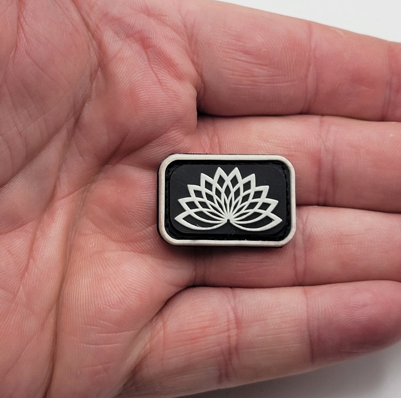 Glow 3 Pack Lotus Flower Honu Koi Ranger Eye RE PVC Patch Set EDC - Etsy