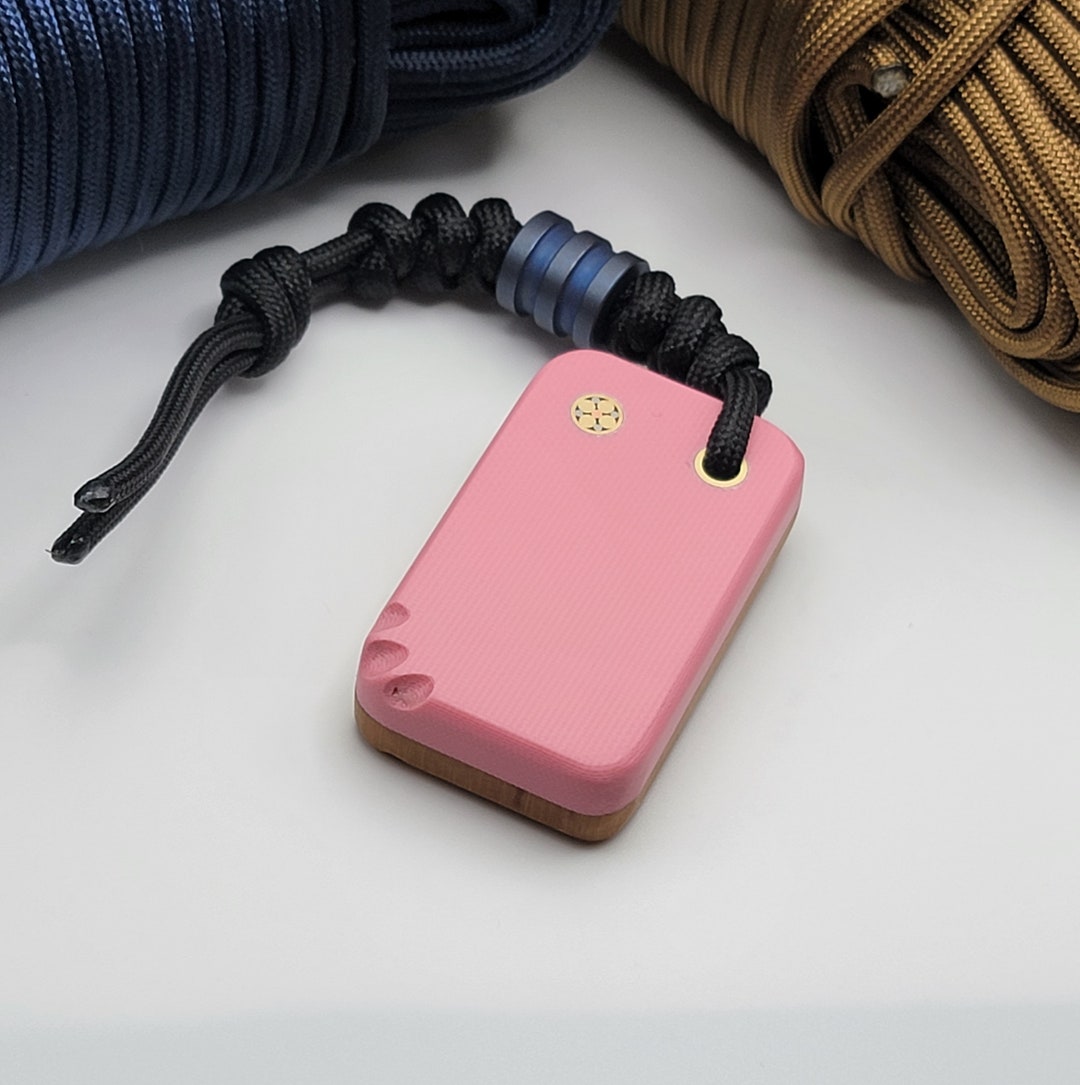 Nibble Pink Long John Donut Soap Bar Worry Stone Pocket Fidget EDC - Etsy