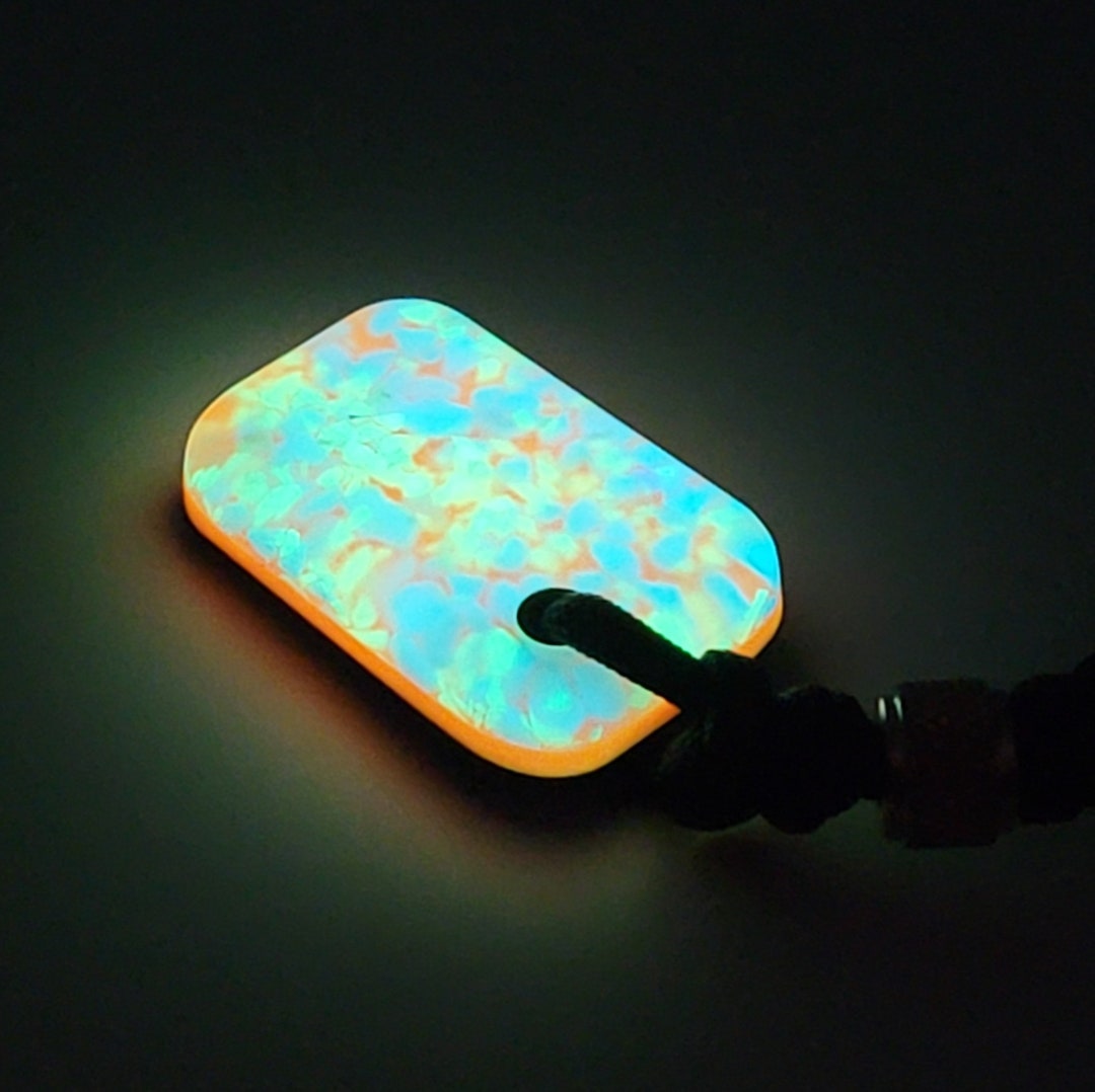 Glow Firefly Orange Soap Bar Worry Stone Pocket Fidget EDC - Etsy