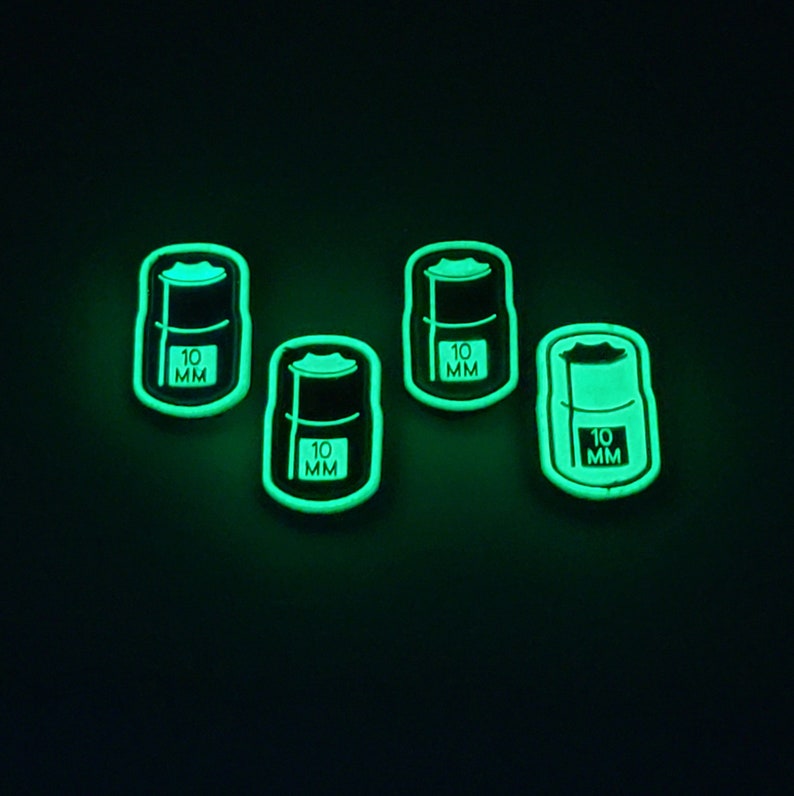 Glow 10mm Socket Ranger Eye RE PVC Patch EDC - Etsy