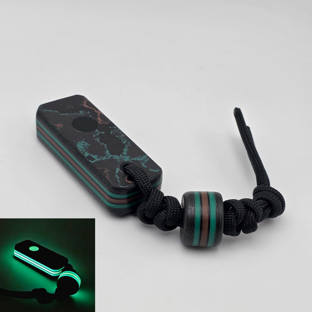 New!! Double Sided Triple Glow Shipwreck Worry Stick Pocket Fidget ...
