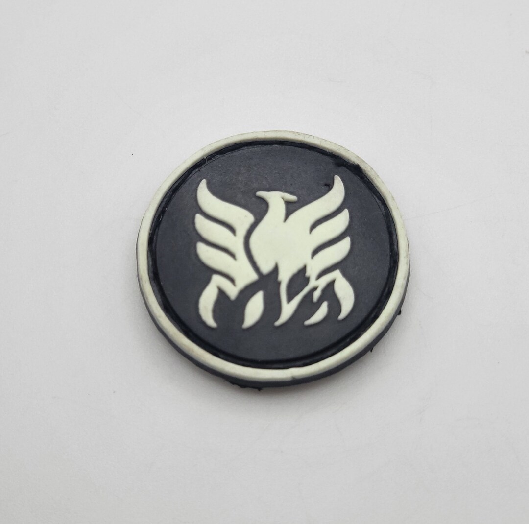 Glow GITD Phoenix Symbol Ranger Eye RE Patch EDC - Etsy