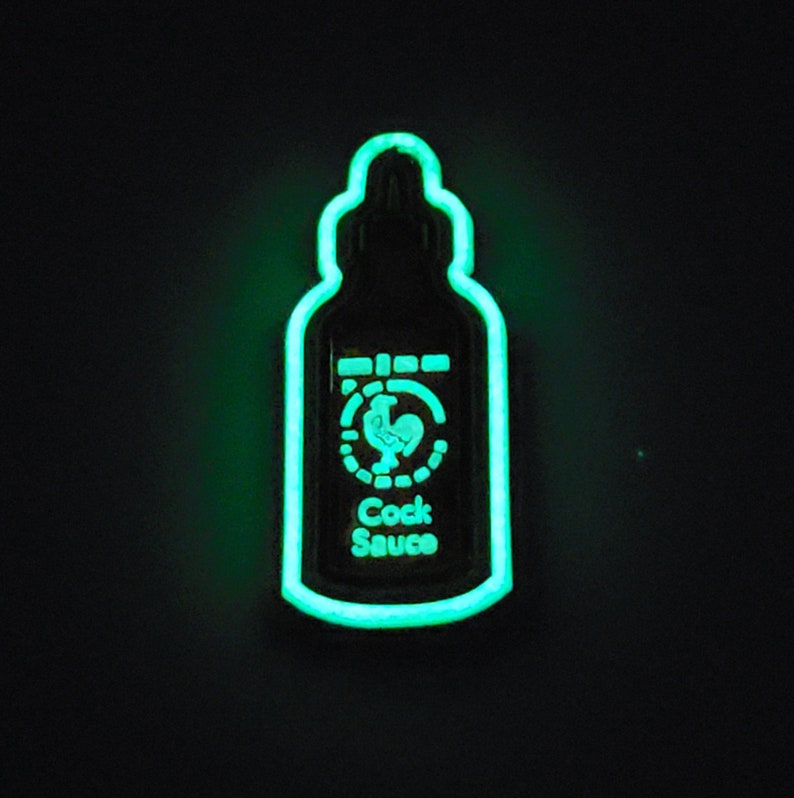 Glow Rooster Sauce Ranger Eye RE PVC Patch EDC - Etsy