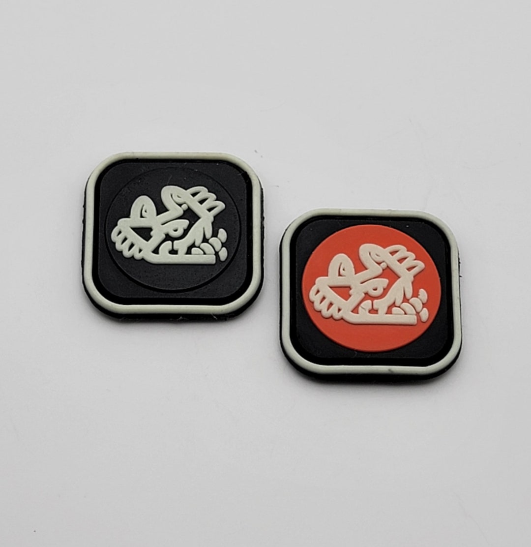 Glow Aztec Crocodile Symbol Ranger Eye RE PVC Patch EDC - Etsy