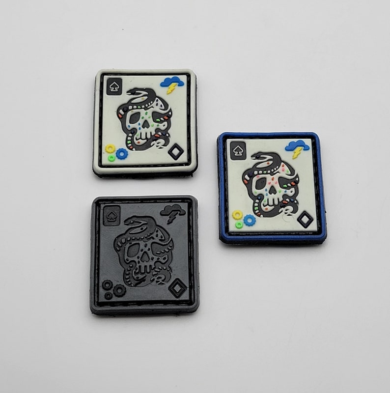 Glow Sprinkles Skull Ranger Eye RE PVC Patch EDC - Etsy