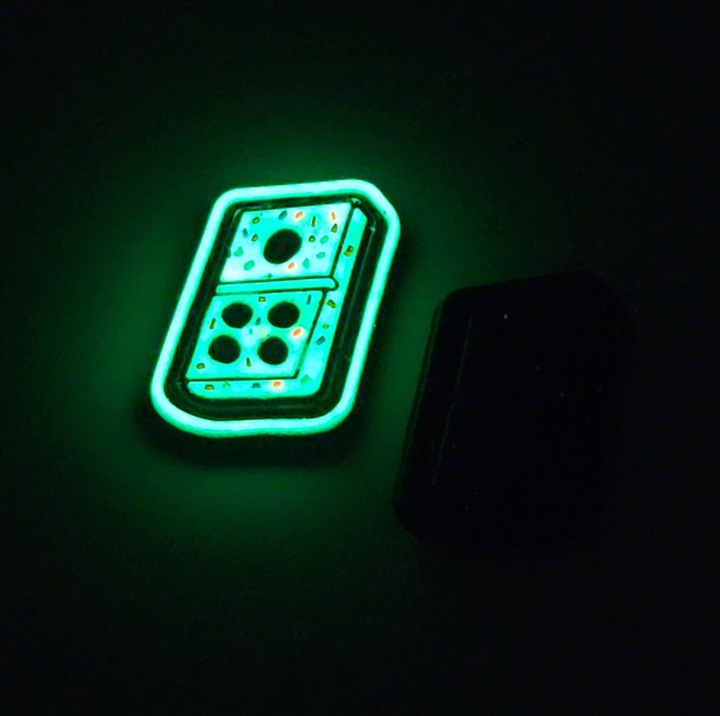 Glow Sprinkles Domino Black Tactical Ranger Eye RE PVC Patch EDC - Etsy