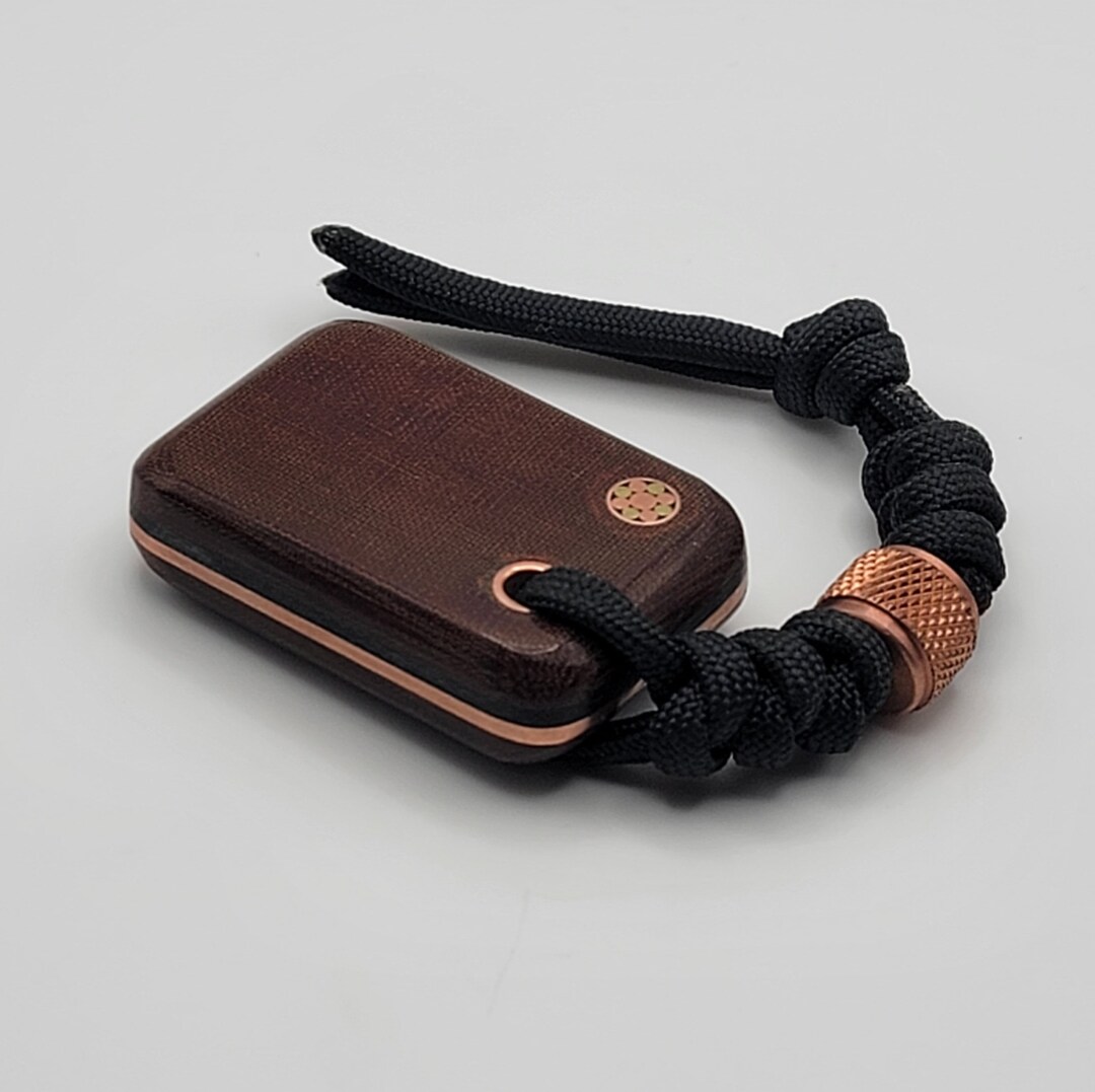 Vintage Canvas Micarta Copper Soap Bar Worry Stone Pocket Fidget EDC - Etsy