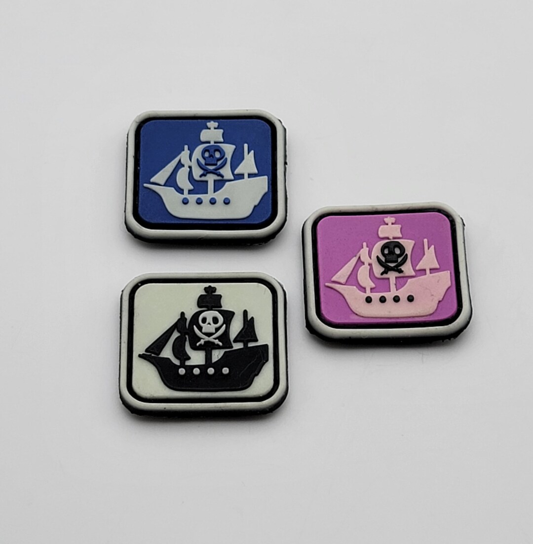 Glow Pirate Ship Ranger Eye RE PVC Patch EDC - Etsy