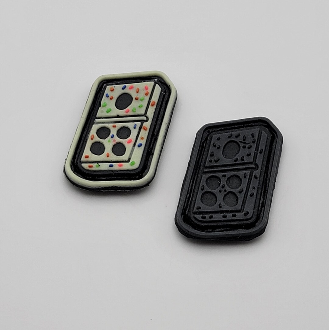 Glow Sprinkles Domino Black Tactical Ranger Eye RE PVC Patch EDC - Etsy