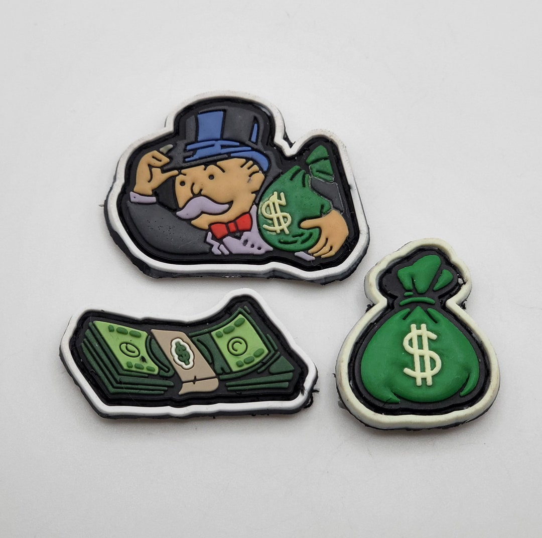 Glow GITD 3 Piece Money Patch Set Ranger Eye RE EDC - Etsy